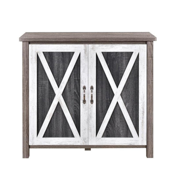 Rustic Farmhouse Storage Cabinet with Barn Door – Furny Matter